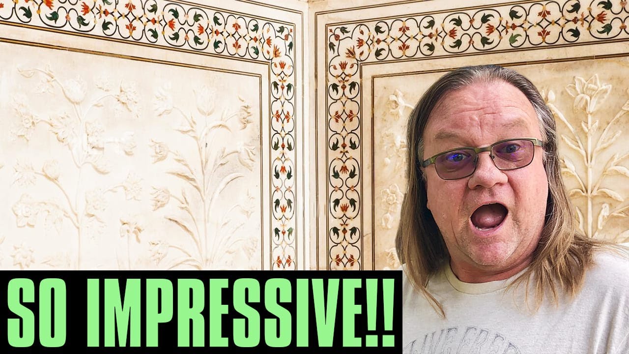 How Marble Inlay Art was Made for the Taj Mahal! - GO TRAVEL ON THE CHEAP
